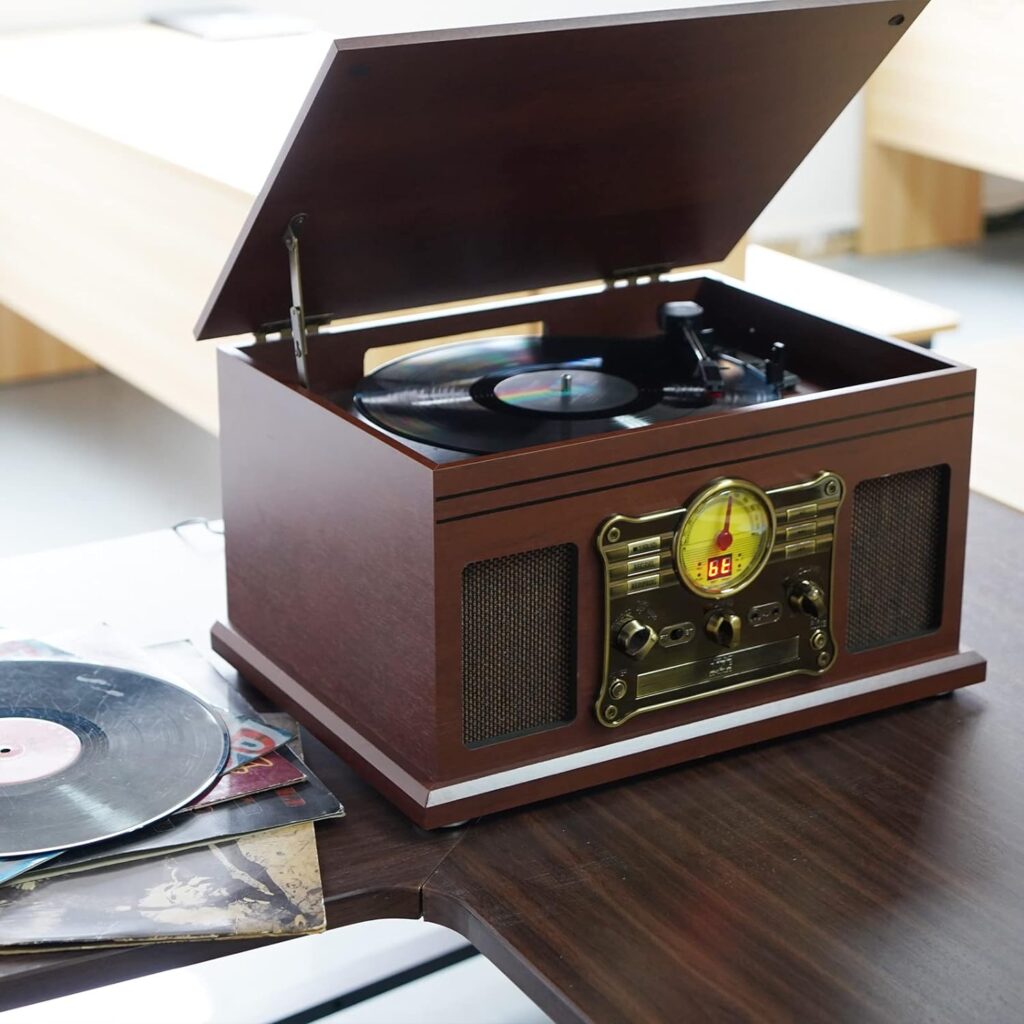 Immerse Yourself in Vinyl Nostalgia with the 10-in-1 Bluetooth Record ...